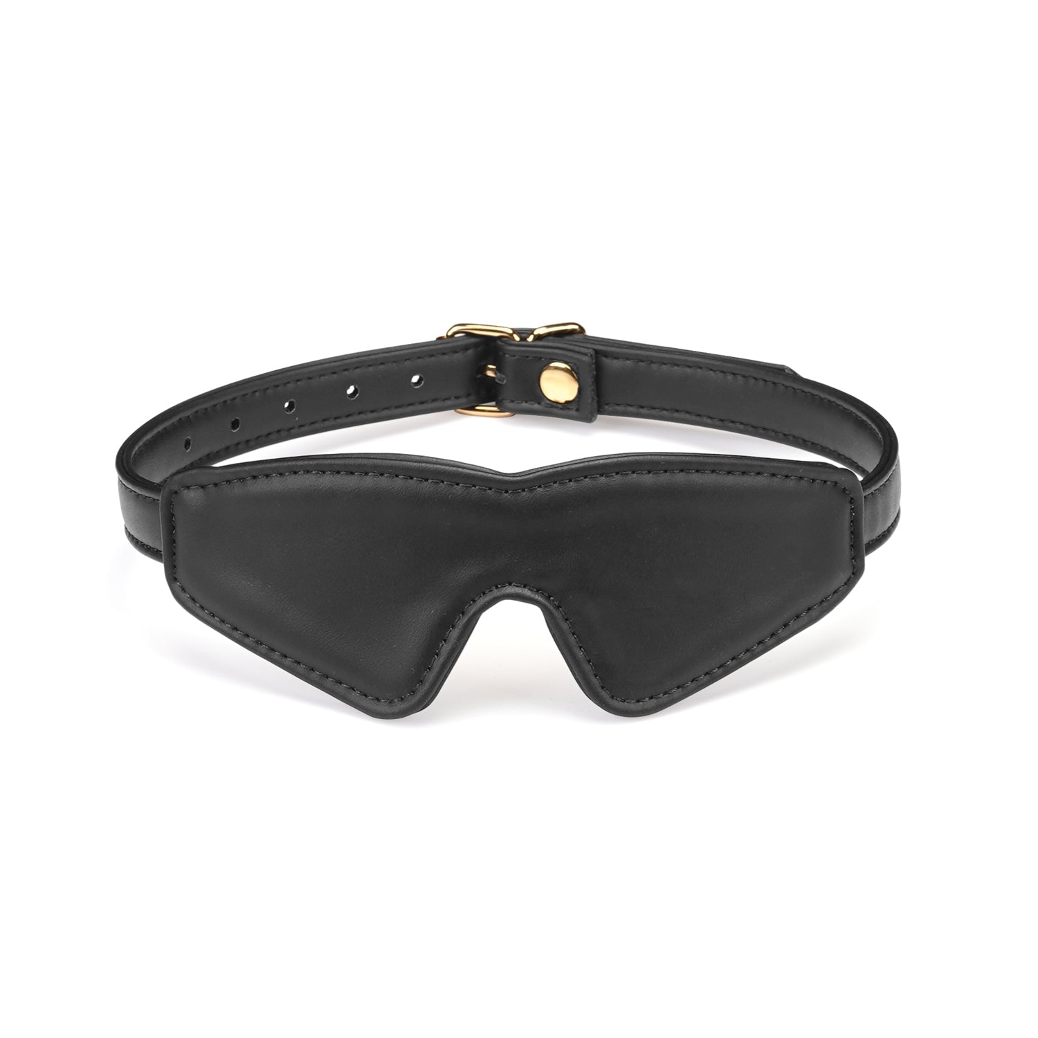 Sensory Play Blindfold | Adjustable Vegan Leather Comfort – Liebe Seele