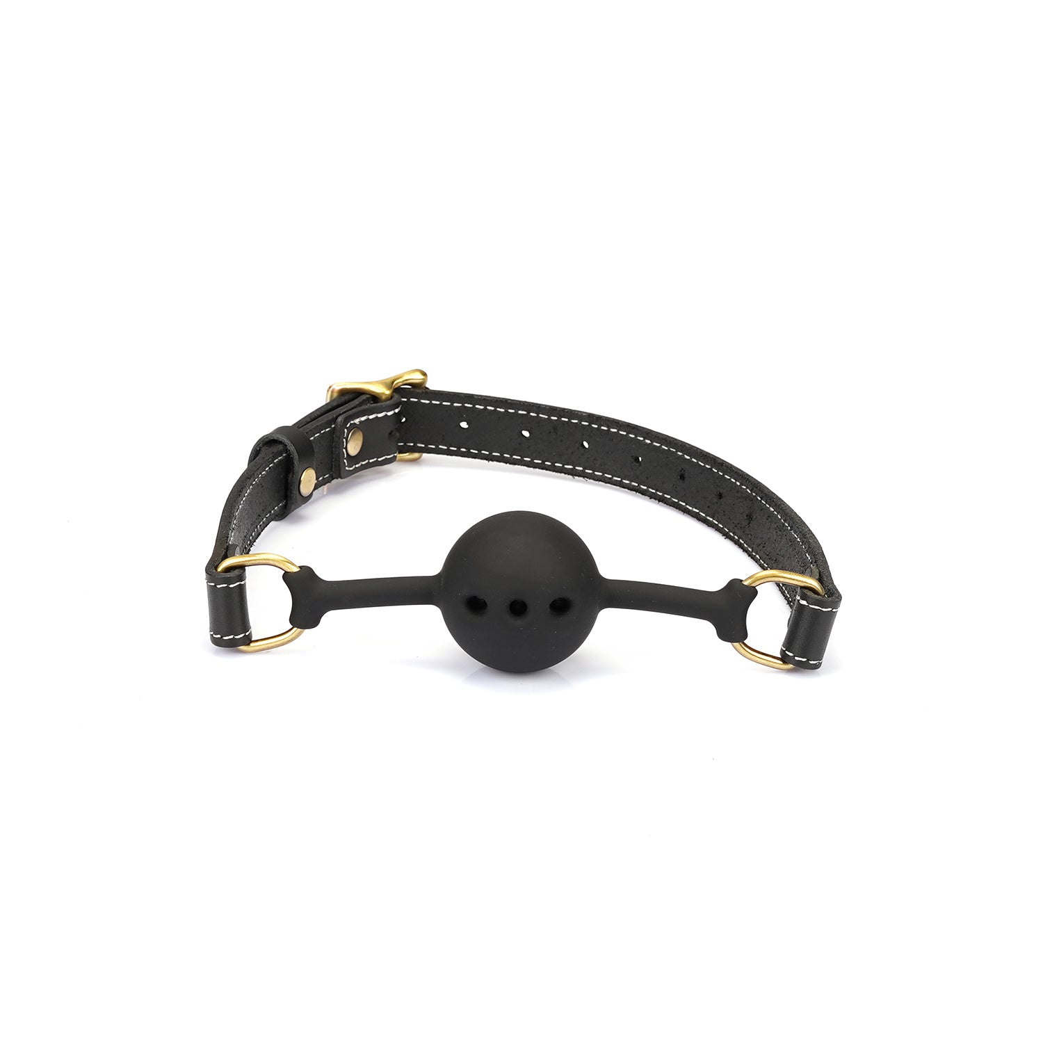 Warrior Princess: Silicone Ball Gag with Leather Straps – Liebe Seele